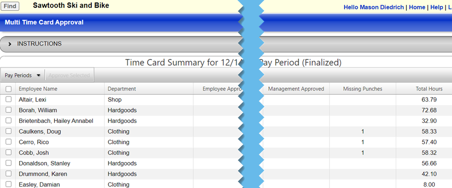 multi-time-card-approval