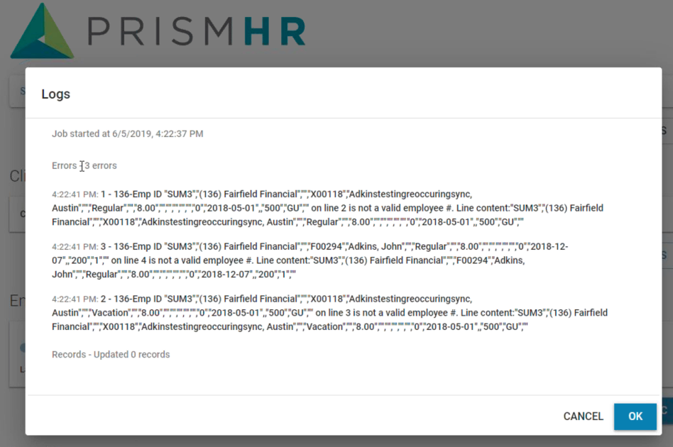 PrismHR - TimeWorksPlus Company Setup